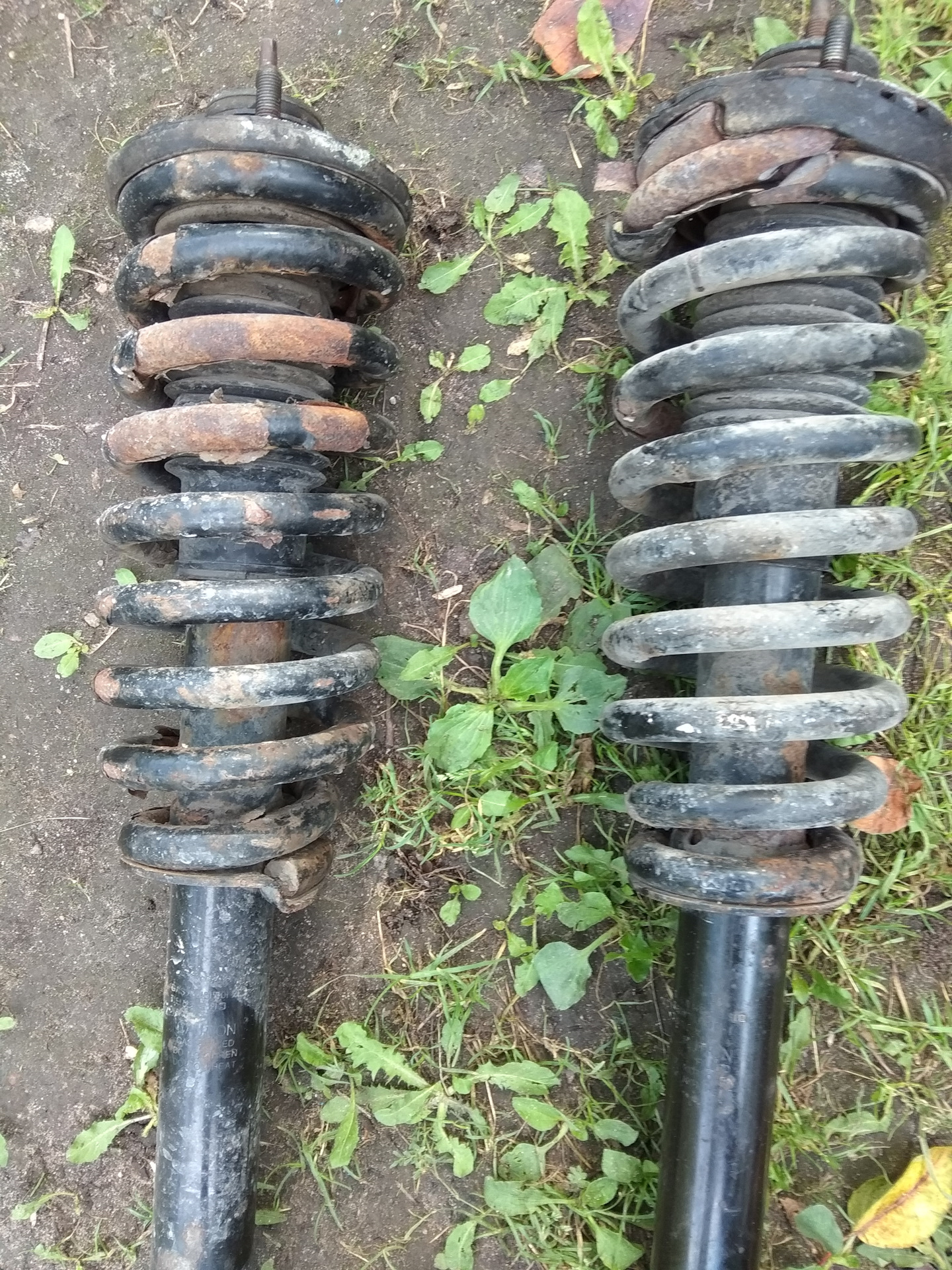 Передние амо + пружины от Прадо — SsangYong Rodius, 2,7 л, 2005 года ...