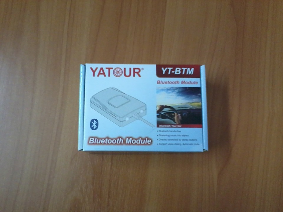 Yatour Bluetooth — Toyota Corolla (120), 1,4 л, 2005 года | аксессуары | DRIVE2
