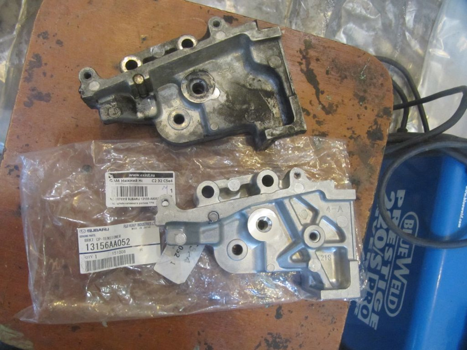 13156AA052 Кронштейн ролика натяжителя ГРМ SUBARU | Запчасти на DRIVE2