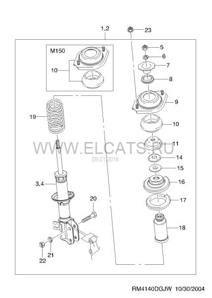 96336487 Амортизатор GM | Запчасти на DRIVE2