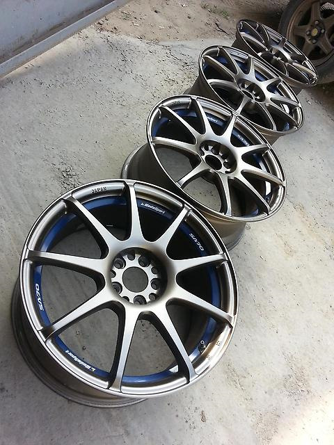 Weds SA70. 17 Дюймов +Шины DUNLOP 215/50/17 — Subaru Impreza WRX (GD ...