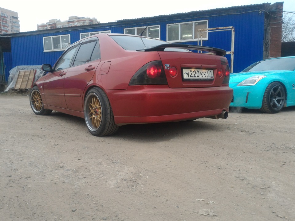 Удлинение шпильки — Toyota Altezza, 2,5 л, 2001 года | колёсные диски ...