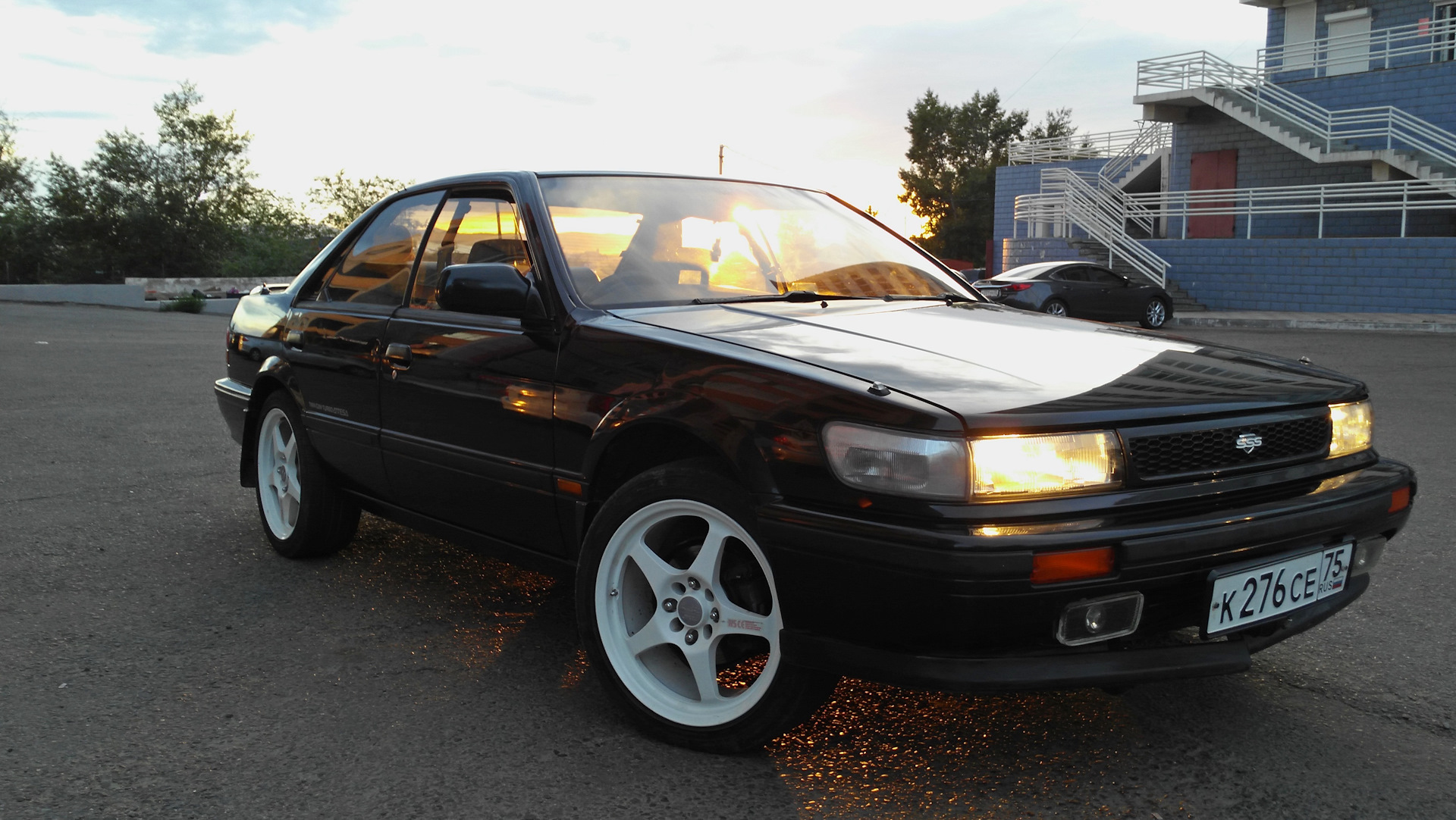 Несколько новых фото после полировки — Nissan Bluebird (U12), 2 л, 1990 ...