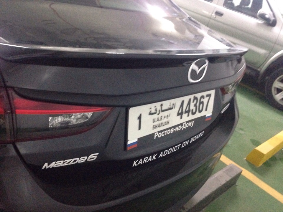 Черная сабля (Минипост) — Mazda 6 (3G) GJ, 2,5 л, 2014 года | стайлинг ...