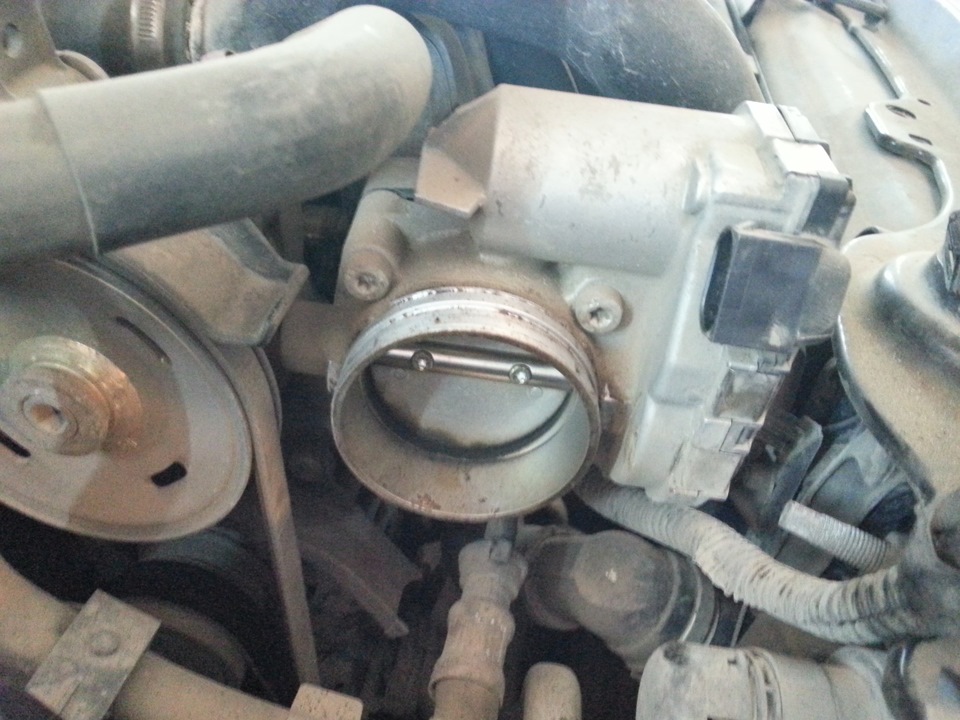 Чистка дроссельной заслонки+вопрос по вялости педали газа — Alfa Romeo ...