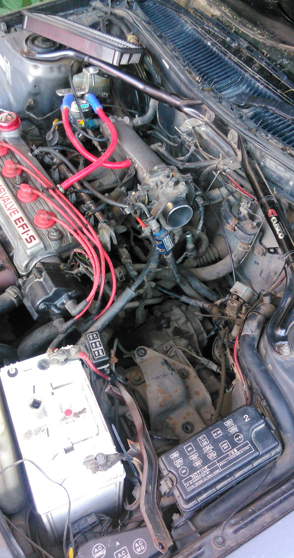 5a-fhe в разбор — Toyota Corolla (90), 1,6 л, 1989 года | запчасти | DRIVE2