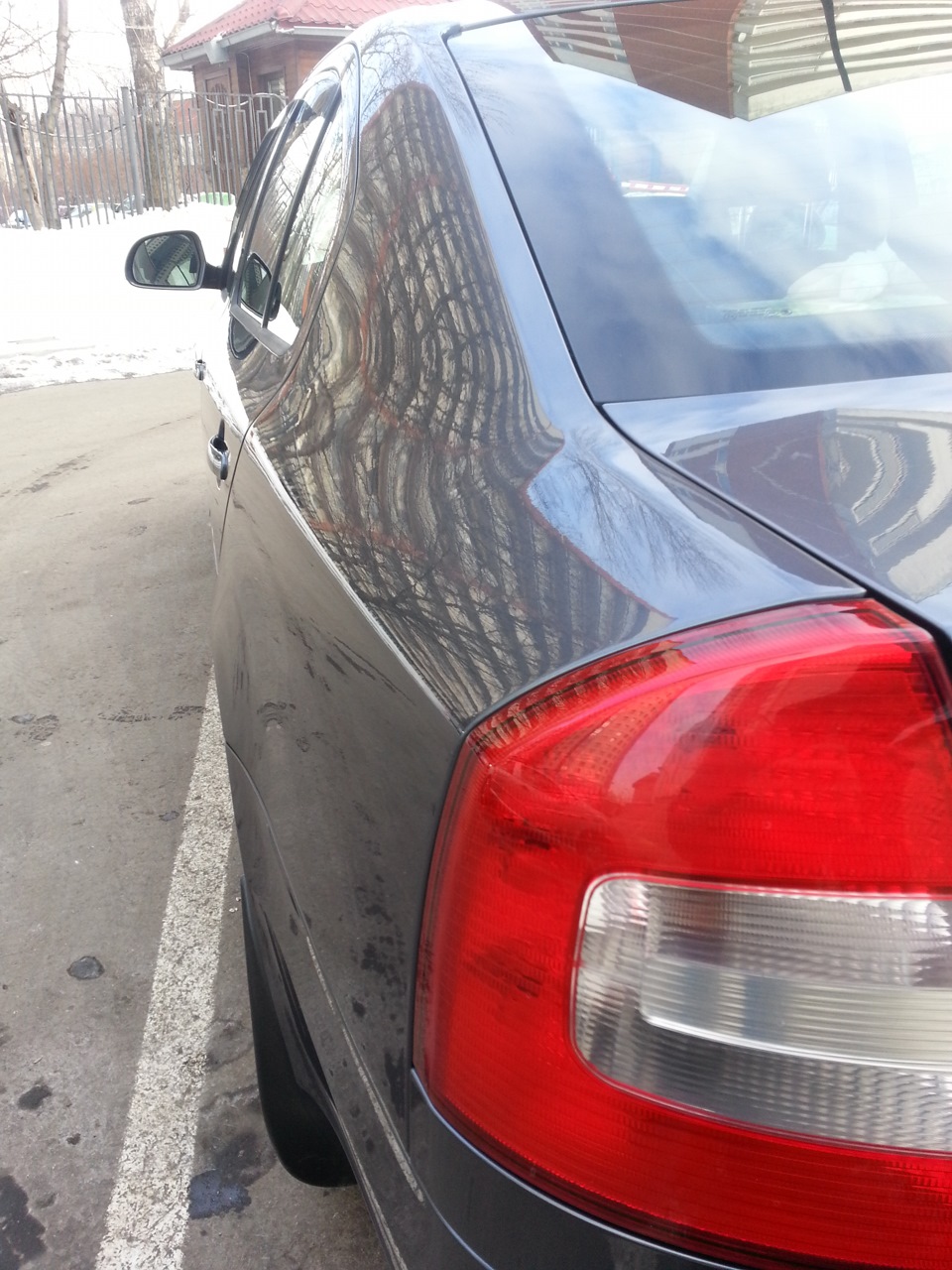 Обидно, досадно…су_ка… — Skoda Octavia A5 Mk2, 1,8 л, 2012 года | ДТП ...