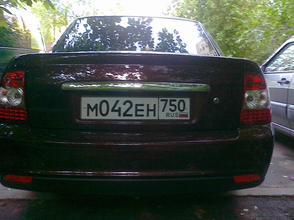 шильдики долой) — Lada Приора седан, 1,6 л, 2014 года | стайлинг | DRIVE2