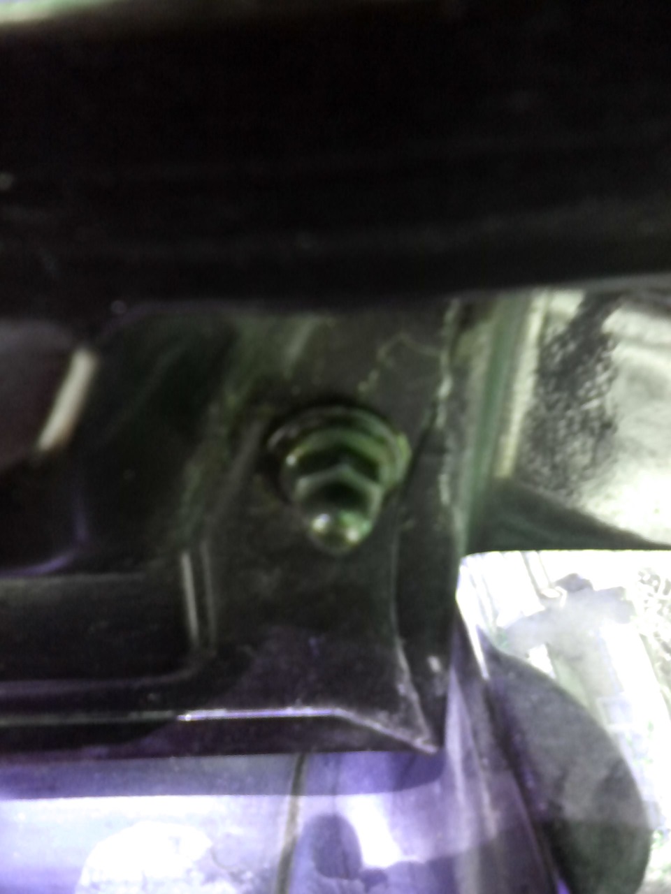 Оригинальный спойлер. — Chevrolet Aveo 5-door (1G), 1,5 л, 2008 года ...