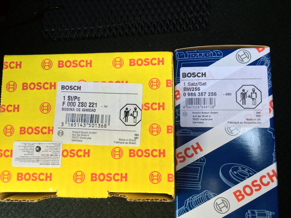 0986357256 Комплект высоковольтных проводов BOSCH | Запчасти на DRIVE2