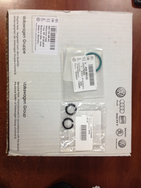 11437794698 Кольцо круглого сечения BMW | Запчасти на DRIVE2