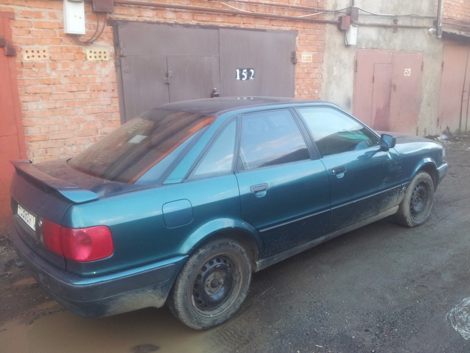 Audi 80 B4 ожила после ДТП — Audi 80 (B4), 2 л, 1992 года | кузовной ремонт | DRIVE2