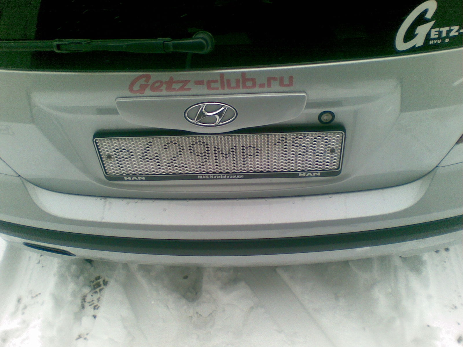 Стеклоочиститель заднего стекла от kia ceed и форсунка омывателя от ...