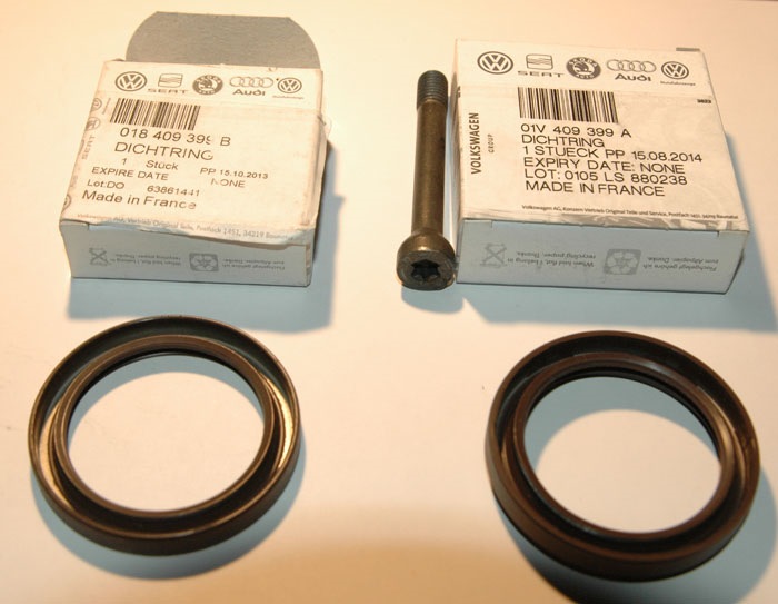 Замена сальника торсена (лотерея) — Audi Allroad (C5), 2,7 л, 2003 года ...