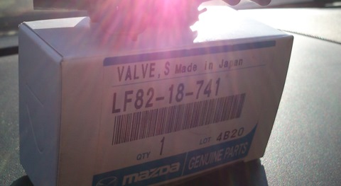 LF8218741 КЛАПАН ЭЛЕКТРОМАГНИТНЫЙ CX-7 (09-…), MAZDA3 (03-…), MAZDA5 ...