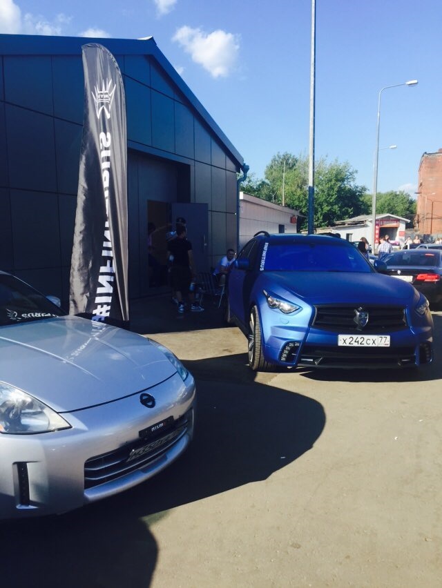 Illskill/vossen party — Infiniti QX70, 3 л, 2013 года | встреча | DRIVE2