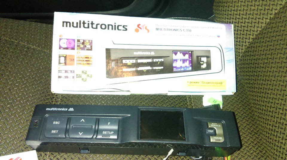Установка бортового компьютера Multitronics C350 — Lada 2114, 1,6 л, 2007 года | тюнинг | DRIVE2