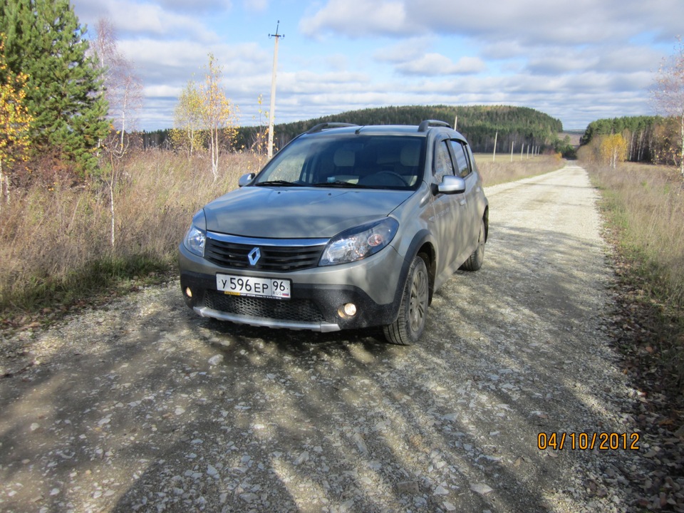 Фотосет — Renault Sandero 1G, 1,6 л, 2012 года | фотография | DRIVE2