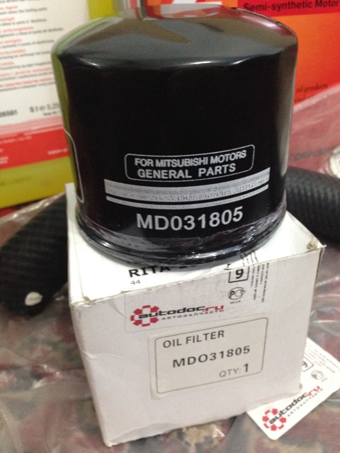 MD031805 Фильтр масляный Mitsubishi | Запчасти на DRIVE2