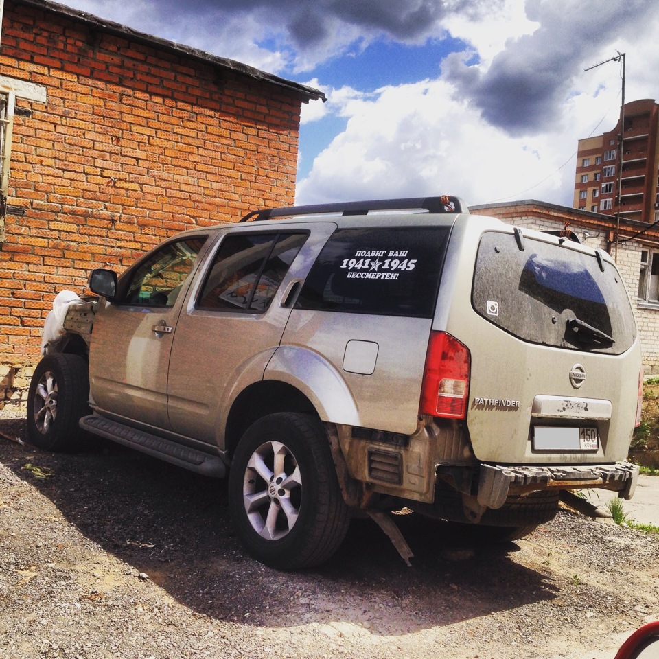 Операция "рестайл-дорестайл" #4 — Nissan Pathfinder (3G), 2,5 л, 2008 ...