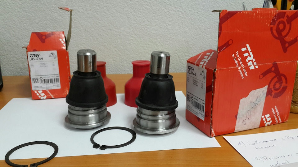 JBJ744 Шаровая опора для NISSAN TRW | Запчасти на DRIVE2