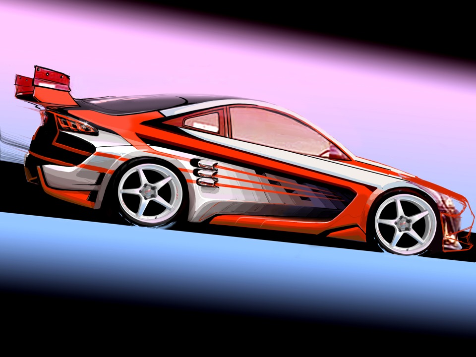 widebody: обвес RA /перед/ часть 1 (RA! RA! RA ! Эскизы, задумки ...