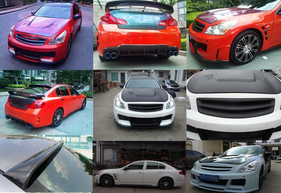 Полный Body-kit на Infiniti G25\35\37. Доступен к заказу) — Infiniti FX ...