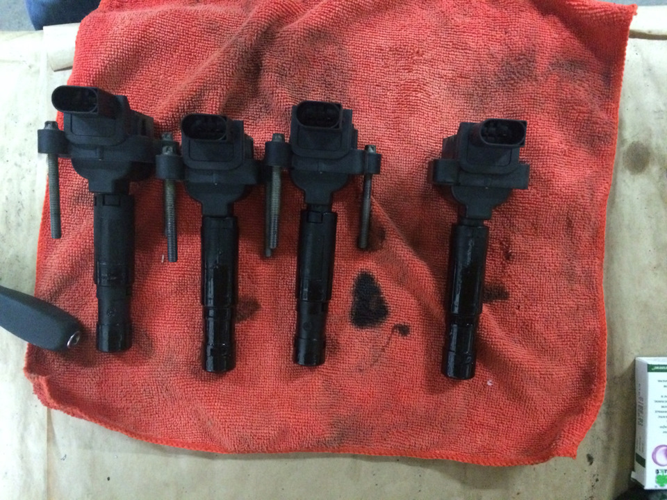 Замена колец свечных колодцев) — Mercedes-Benz C-Class (W204), 1,8 л ...