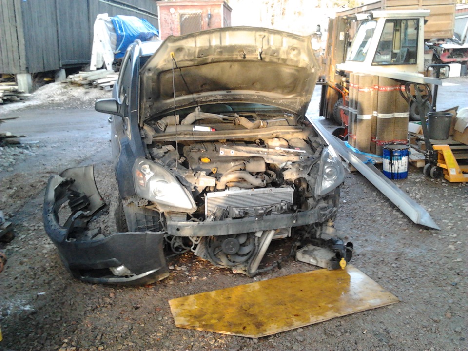 Замена радиатора — Opel Zafira B, 1,9 л, 2007 года | своими руками | DRIVE2