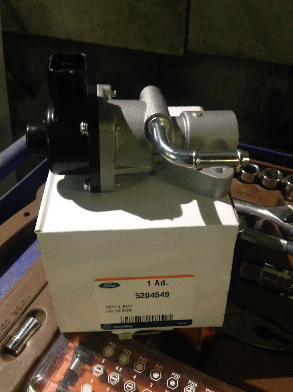 5204549 Клапан регулирующий выхлопных газов Ford | Запчасти на DRIVE2