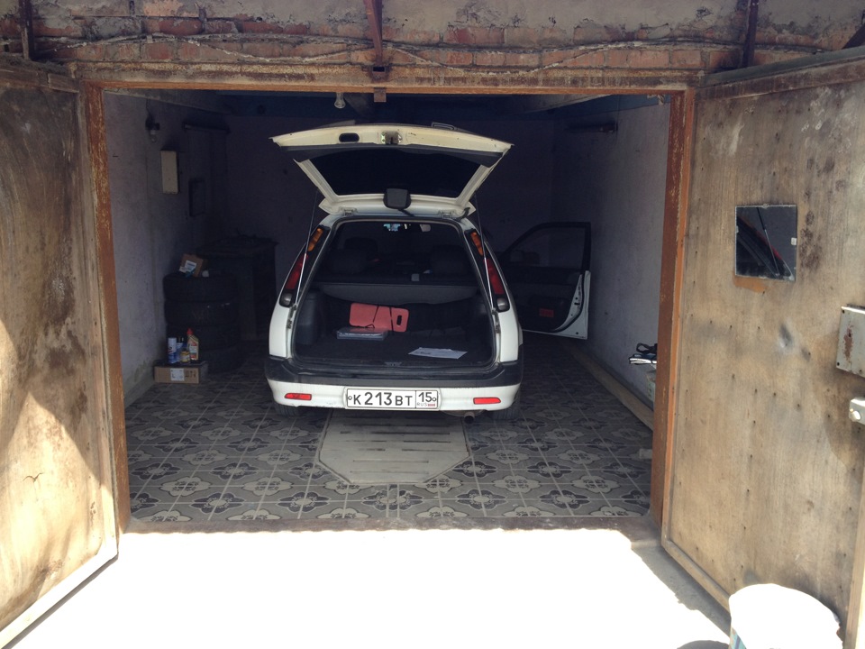 Новый дом, и продолжаем мучать АБС — Toyota Carib (111), 1,6 л, 1999 ...