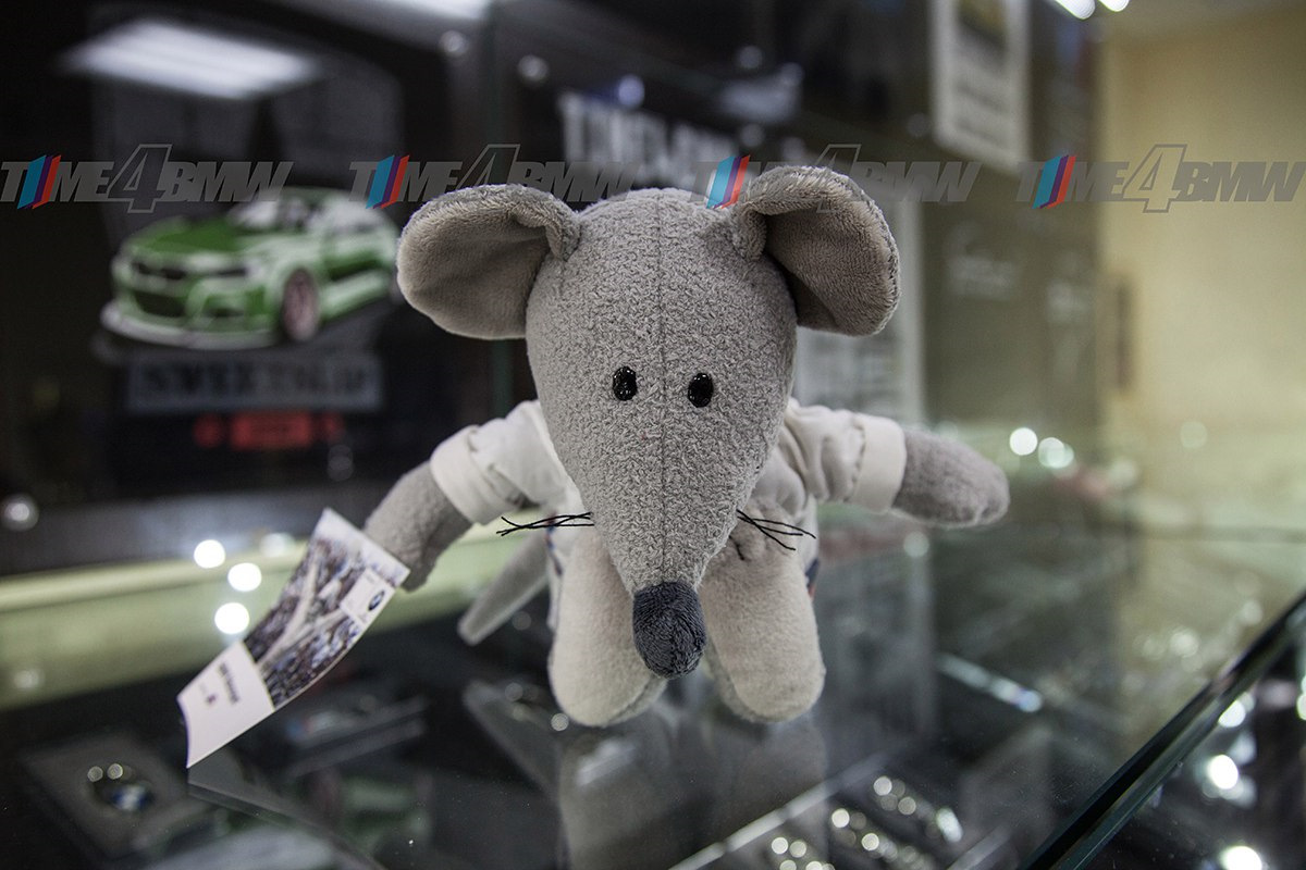 Плюшевая игрушка BMW Motorsport, мышь 'Victor' — Time4BMW (Время БМВ ...