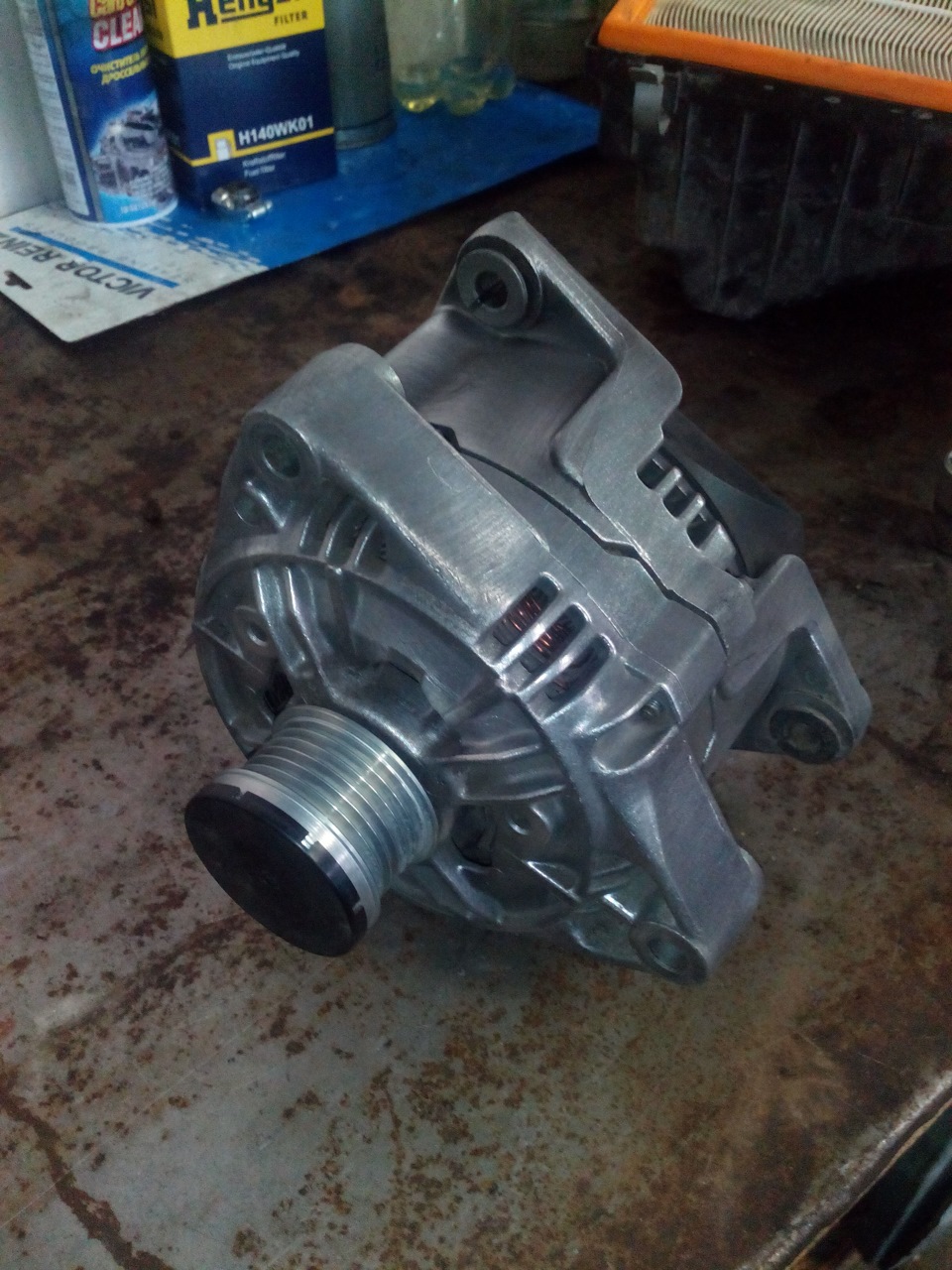 Обгонная муфта генератора вместо Шкива — Opel Vectra B, 2 л, 2000 года ...