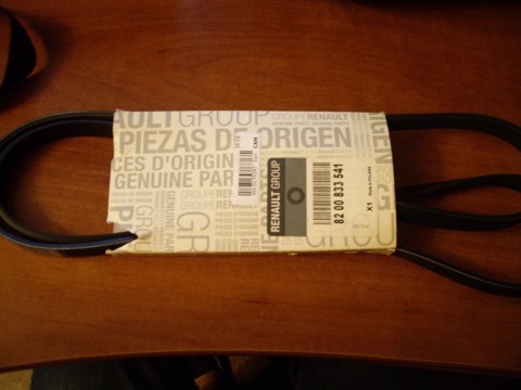 8200833541 Ремень генератора 180см (поликлин) RENAULT | Запчасти на DRIVE2