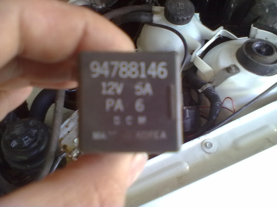 94788146 Реле стеклоочистителя GM | Запчасти на DRIVE2