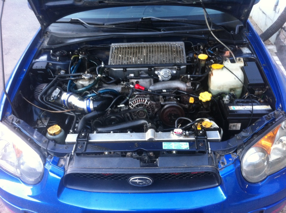 С чем имеем дело или о людях. — Subaru Impreza WRX (GD/GG), 2 л, 2003 ...