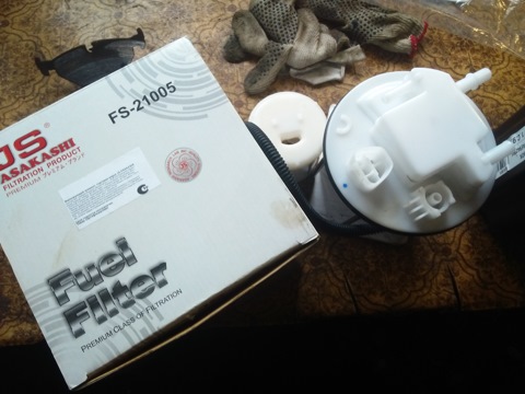 FS21005 Топливный фильтр (в баке) JS ASAKASHI | Запчасти на DRIVE2