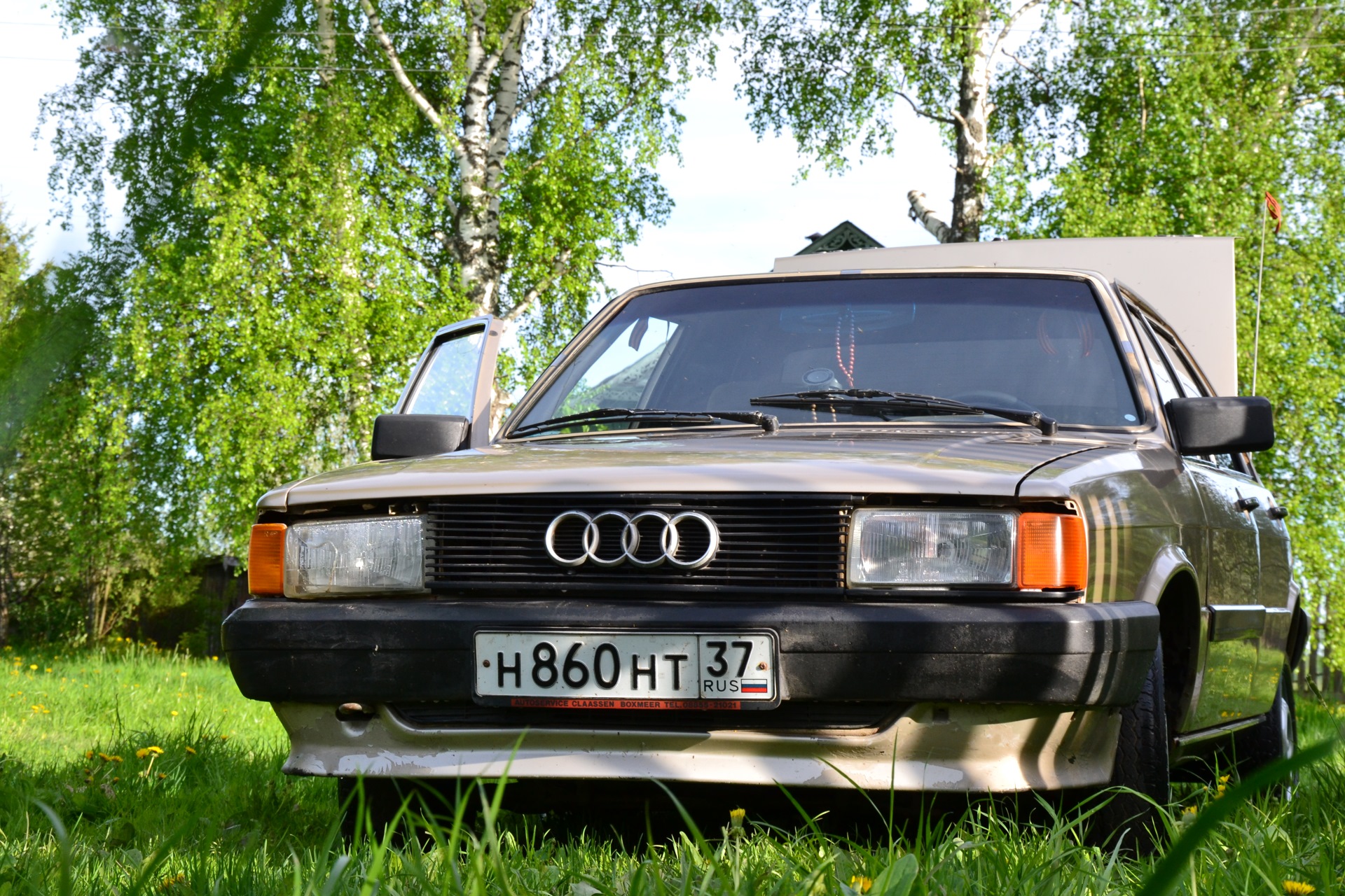 Ещё немного истории — Audi 80 (B2), 1,6 л, 1985 года | ДТП | DRIVE2