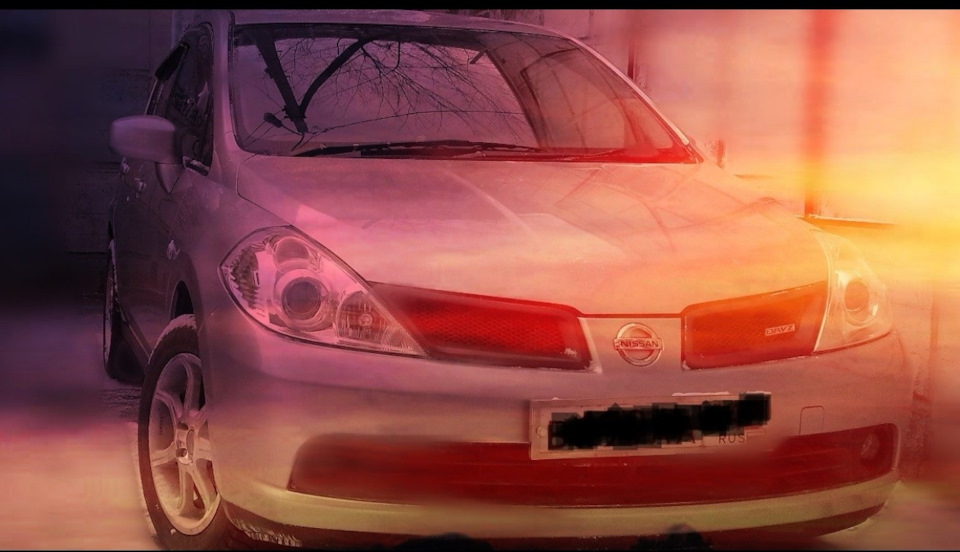 Последний бж Silver Race — Nissan Tiida (1G), 1,5 л, 2006 года ...