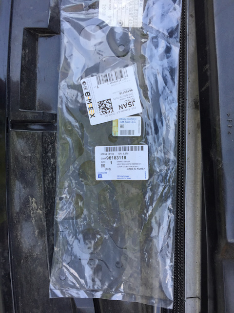 96183118 Прокладка впускного коллектора GM | Запчасти на DRIVE2