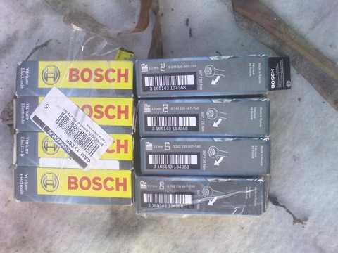 0242235667 Свеча зажигания BOSCH | Запчасти на DRIVE2