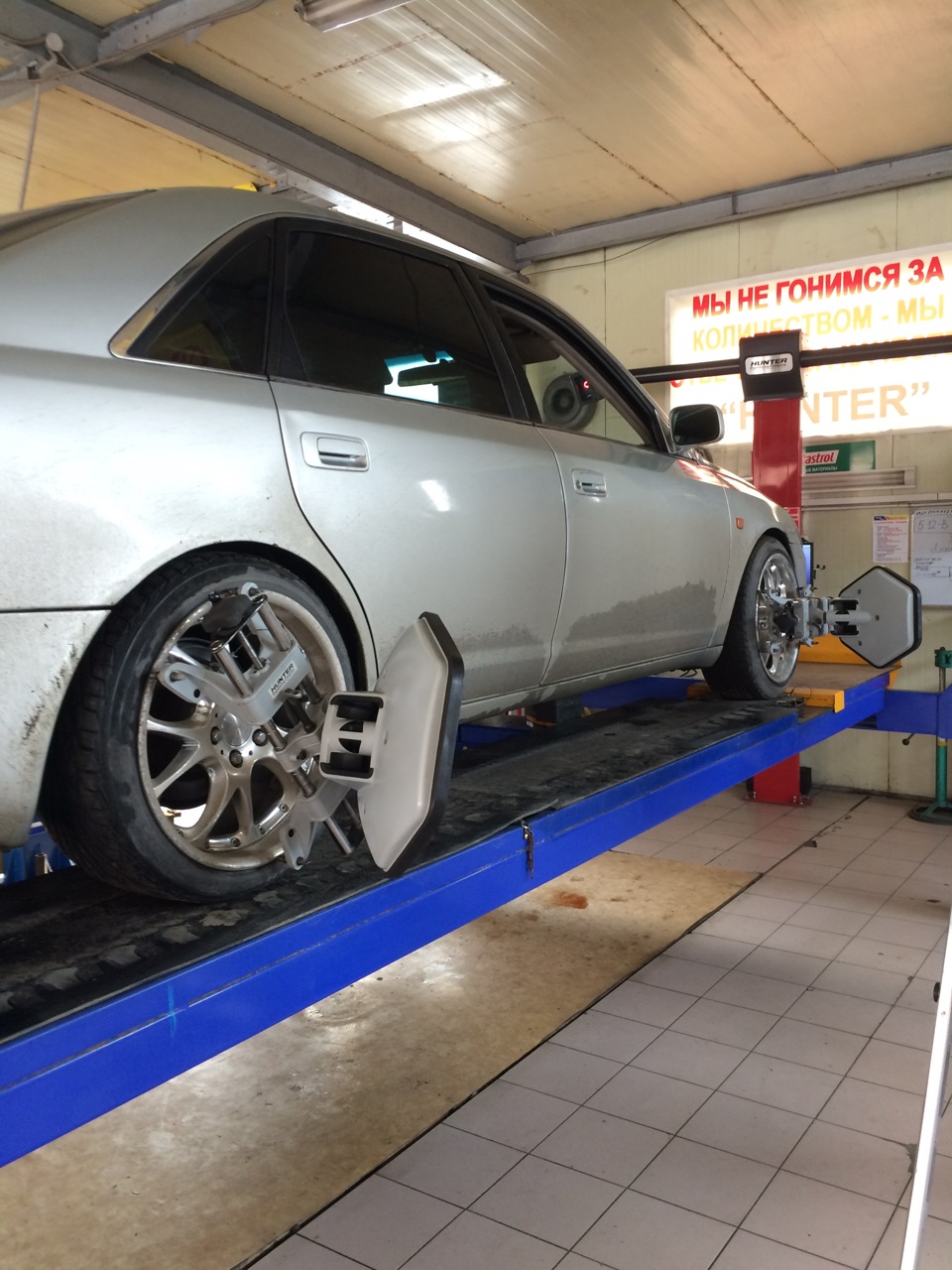 Развал-схождение — Toyota Pronard, 3 л, 2000 года | визит на сервис ...