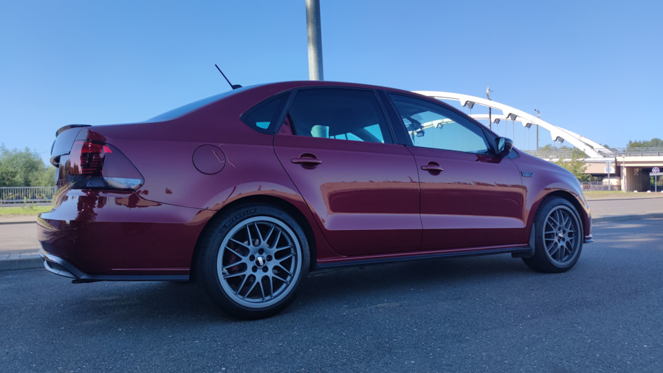 BBs rx 228 r17 — Volkswagen Polo Sedan, 1,4 л, 2018 года | колёсные ...