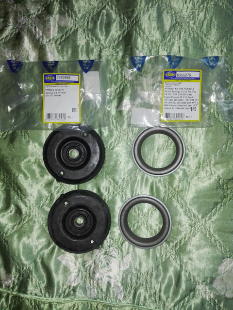 0385855 Опора амортизатора передняя Peugeot 307 SASIC | Запчасти на DRIVE2