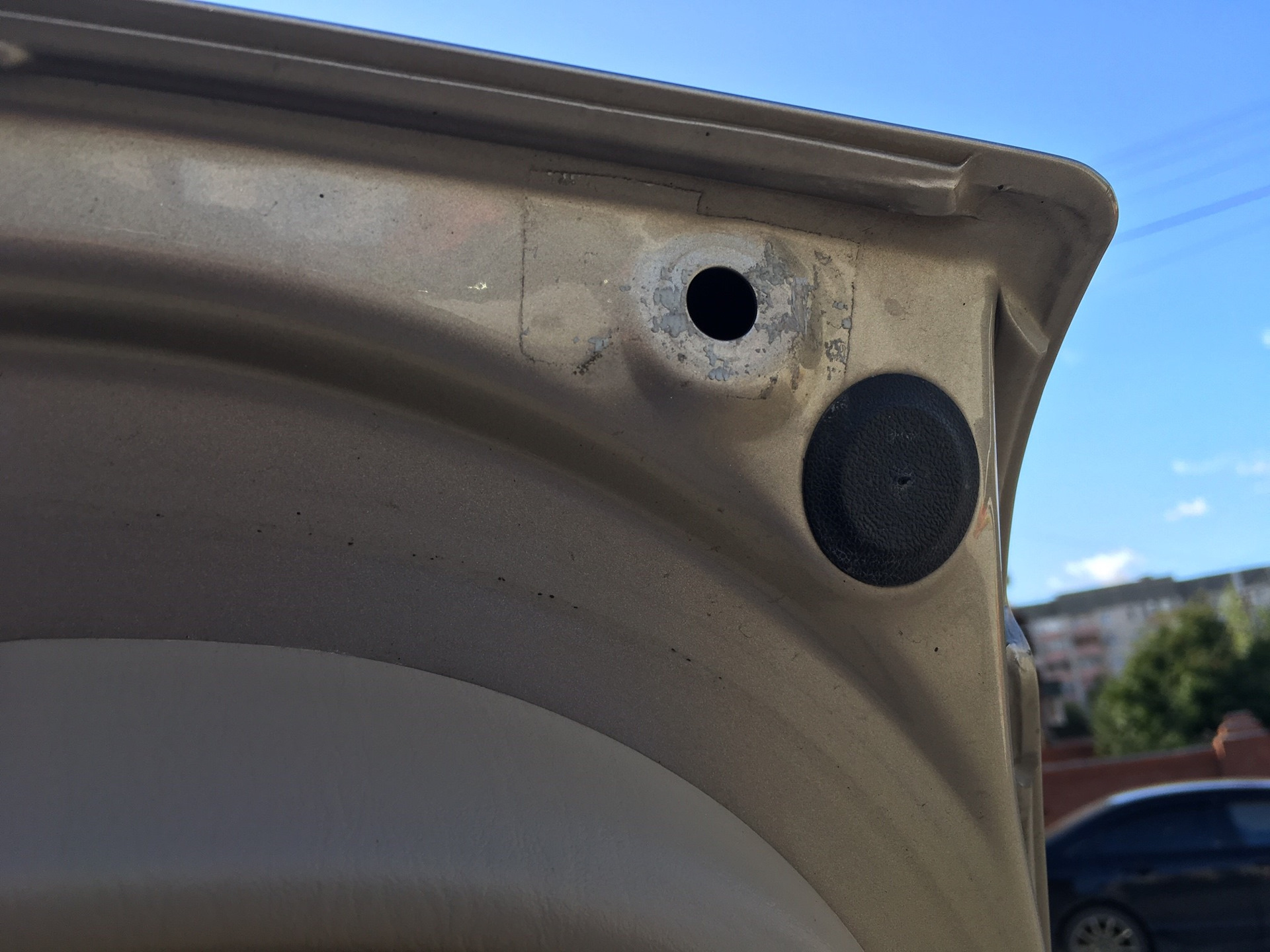 Теперь мы со спойлером… — Toyota Land Cruiser Prado 120-series, 4 л ...