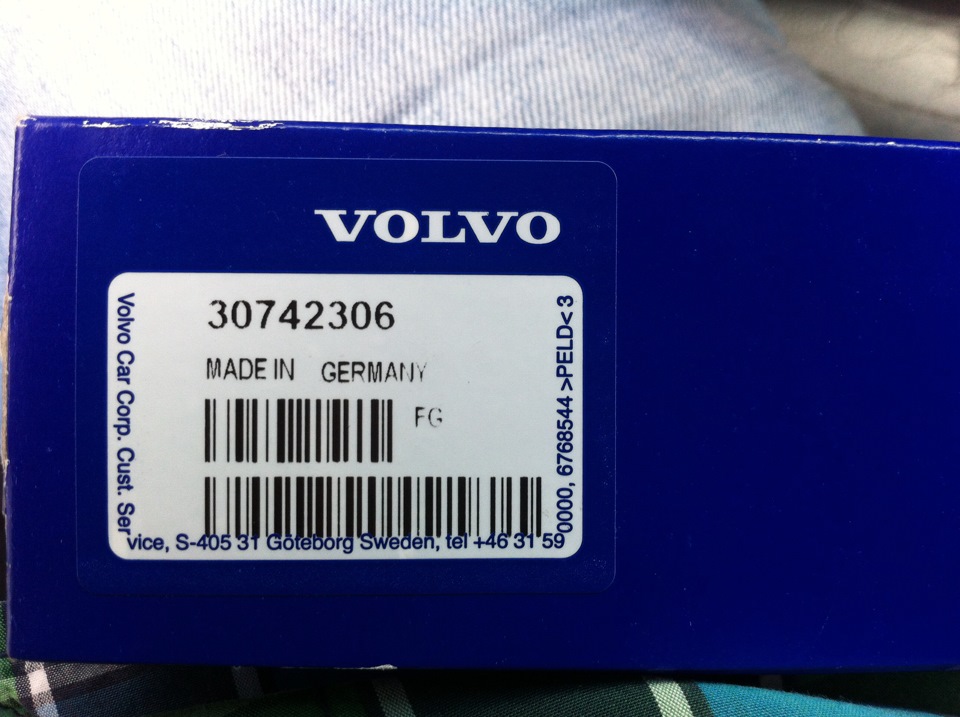 30742306 Датчик положения педали, педаль тормоза Volvo | Запчасти на DRIVE2