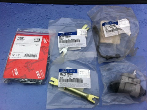 5837028000 Регулятор зазора между колодками и тормозным барабаном KIA ...