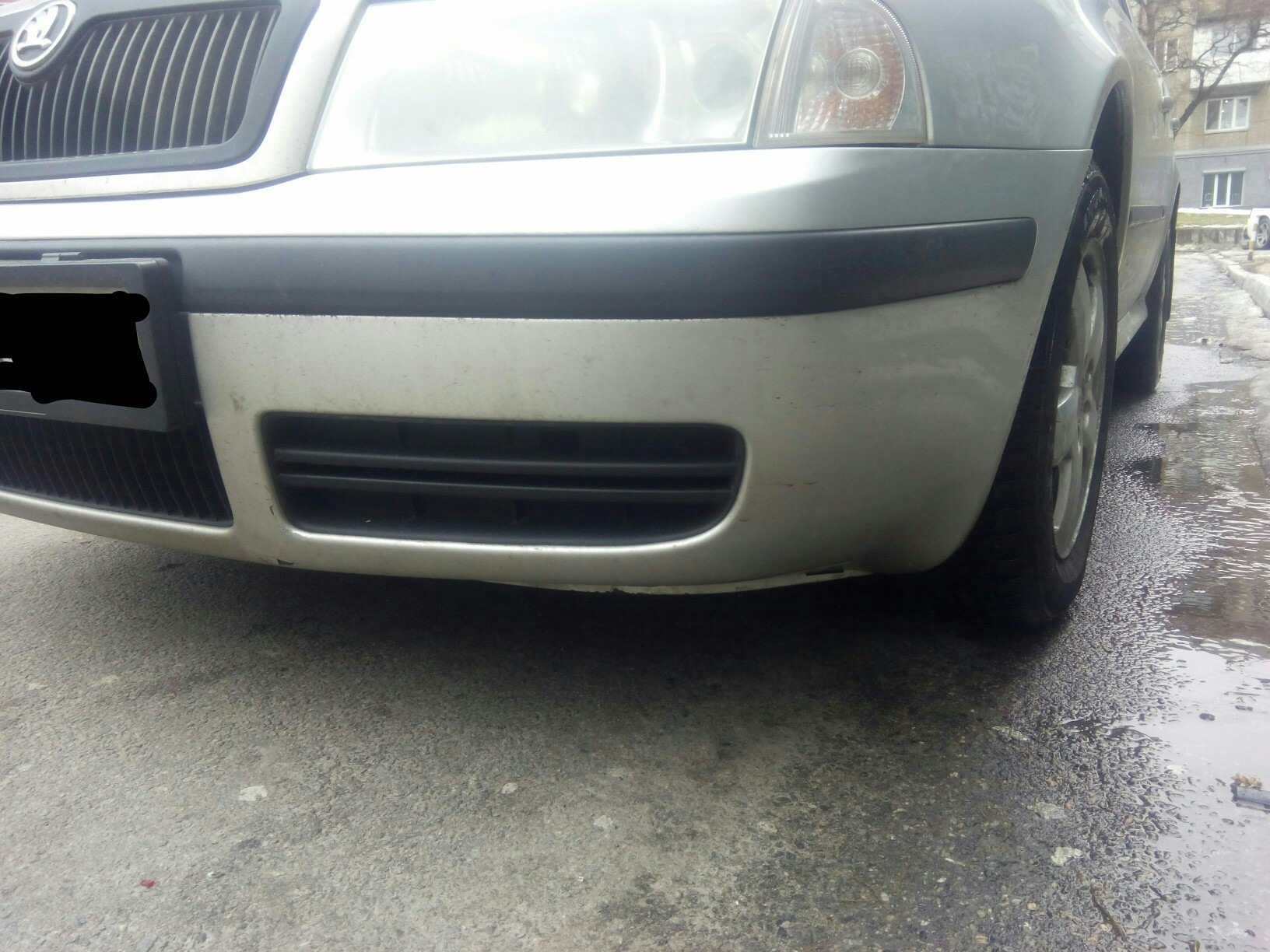 Продам бампер — Skoda Octavia A4 Mk1, 1,8 л, 2005 года | запчасти | DRIVE2