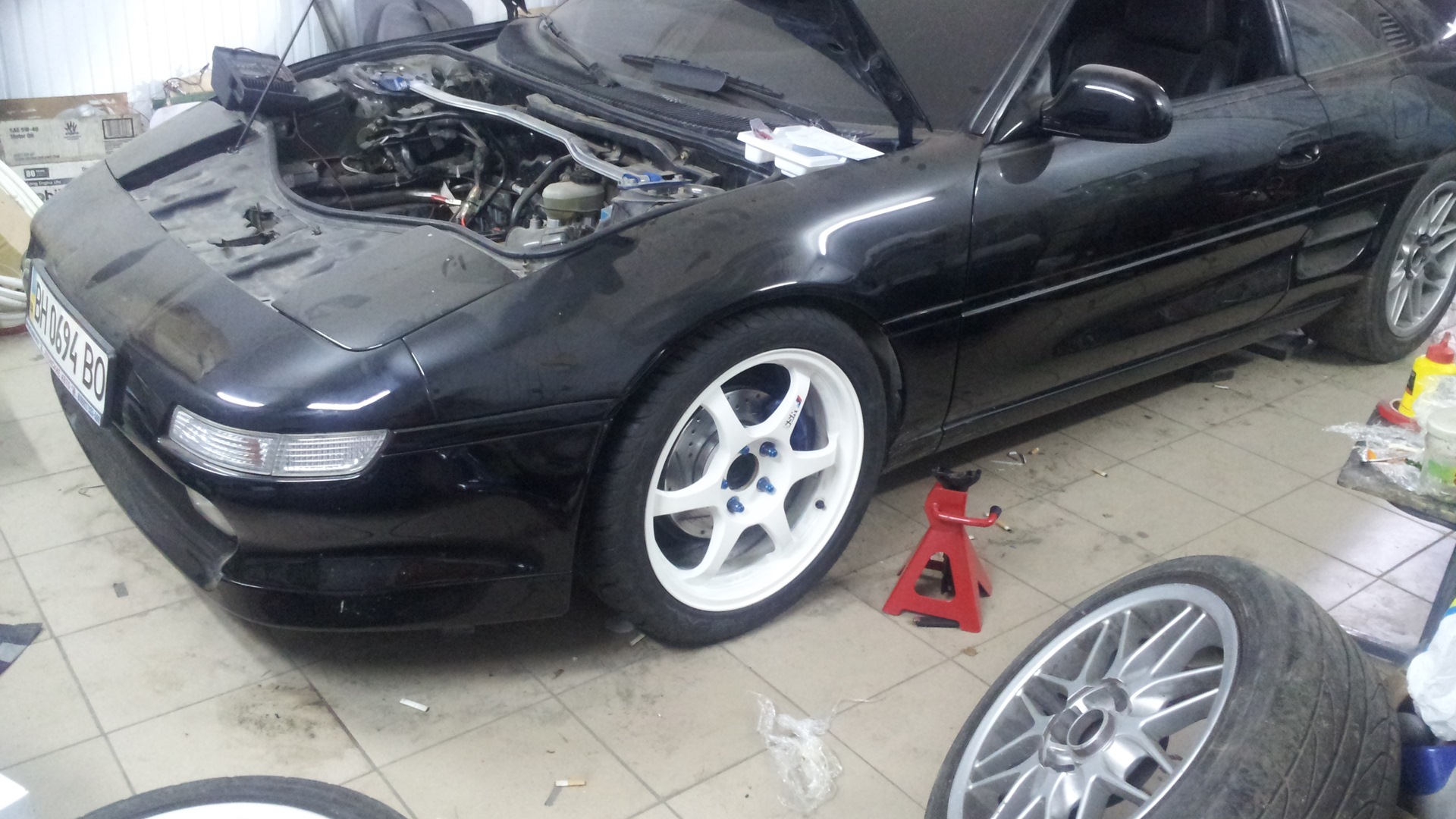 Toyota MR2 (2G) 2.0 бензиновый 1993 | Black; 2.0L Turbo ...HP на DRIVE2