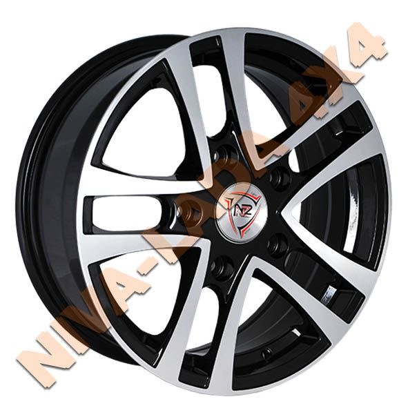 Диск колеса НИВА NZ SH645 6,5x15/5x139,7 ET40 DIA98,6 BKF Black ...